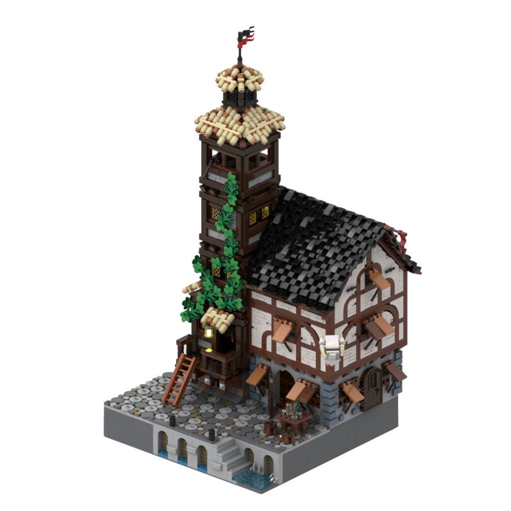 MOC-116558 Medieval Pirate Tavern Klemmbausteine