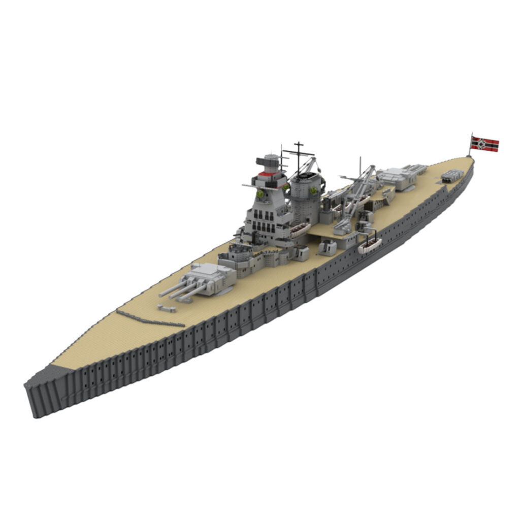 MOC-112083 Admiral Graf Spee Klemmbausteine