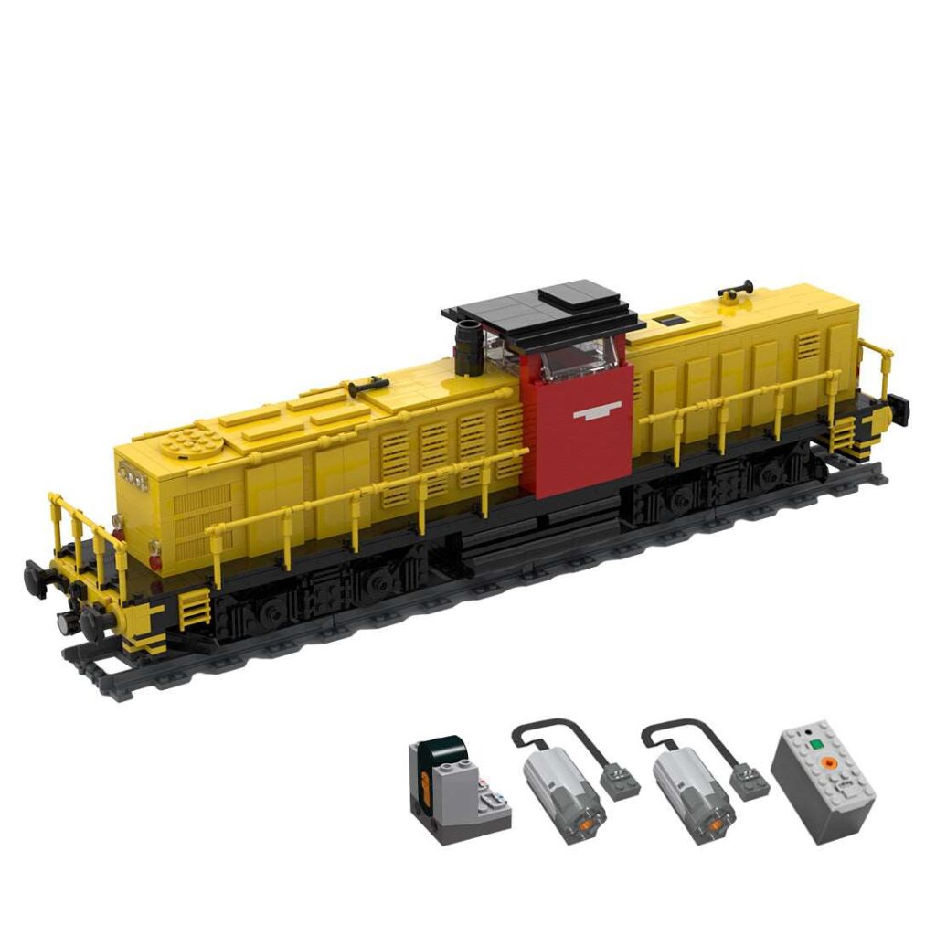 Di8 Locomotive Klemmbausteine