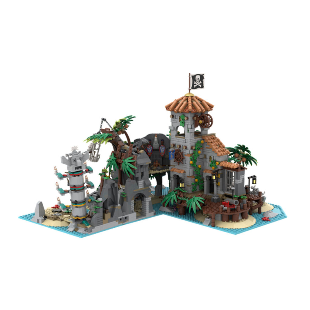 MOC-138516 Treasure Island - Pirates of Barracuda Bay Klemmbausteine