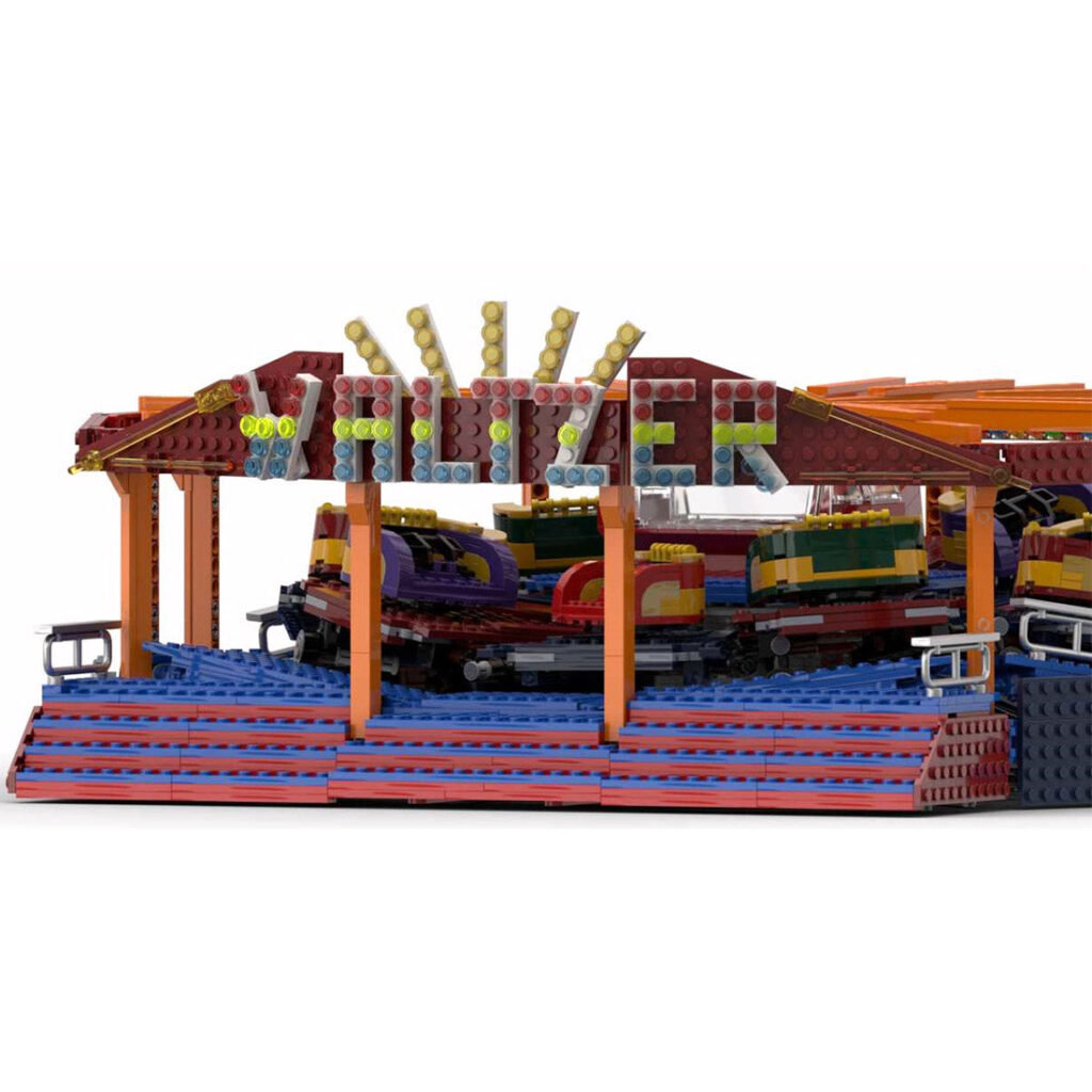 MOC-140394 Fairground Waltzer Klemmbausteine