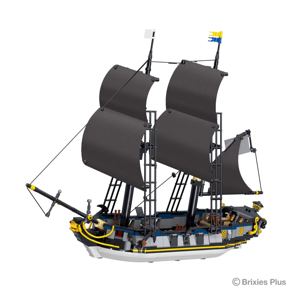 BRIXIES Plus Piraten Schiff groß / Pirate ship big - Spielzeug-Fuchs.de